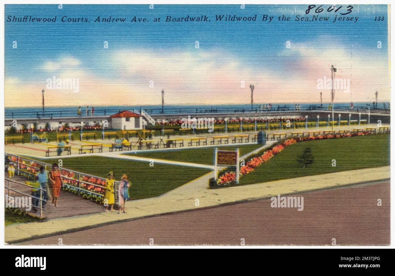 Wildwood boardwalk new jersey Cut Out Stock Images & Pictures - Alamy