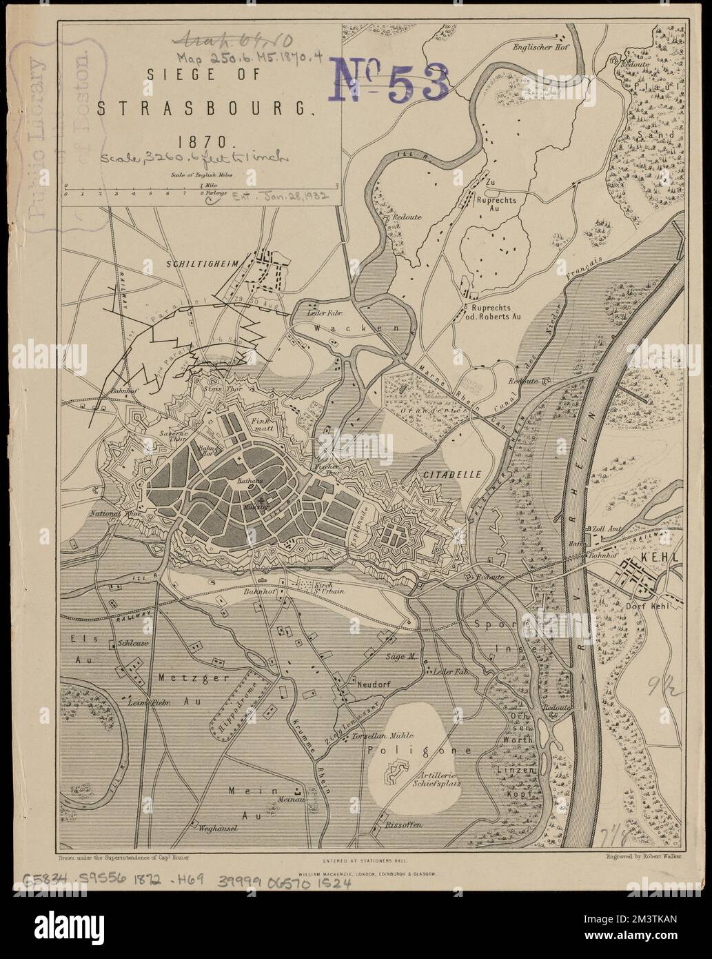 Siege of Strasbourg, 1870 , Franco-Prussian War, 1870-1871, Strasbourg ...