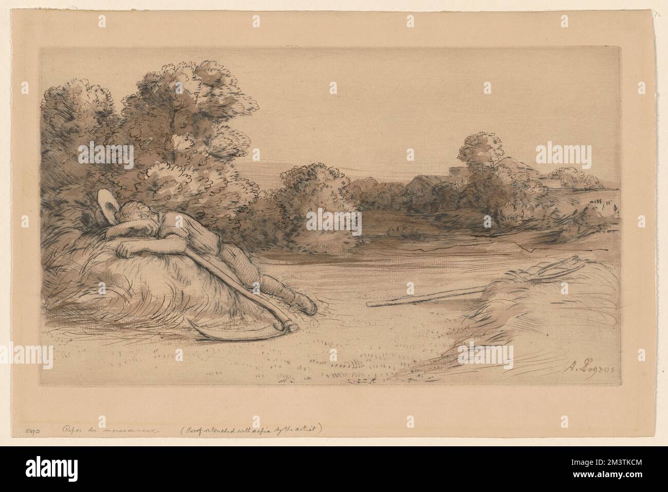 Sieste dun faucheur hi-res stock photography and images - Alamy