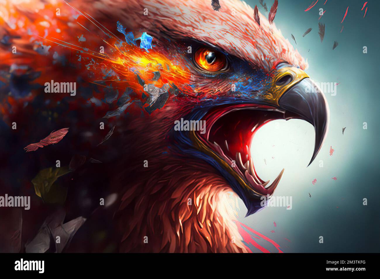 Gold eagle mythology hi-res stock photography and images - Alamy