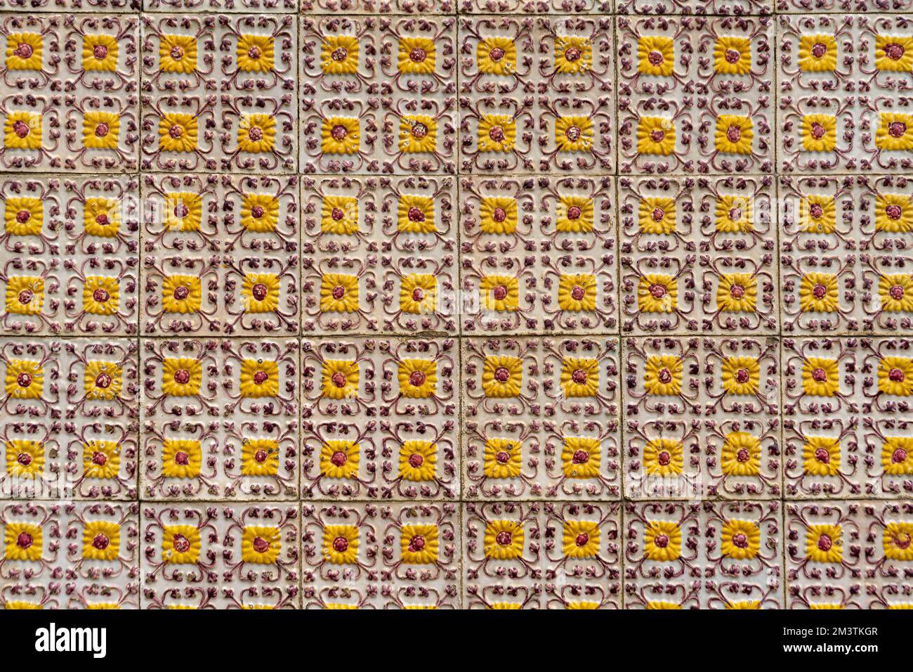Traditional portuguese tile Azulejo wall Stock Photo - Alamy