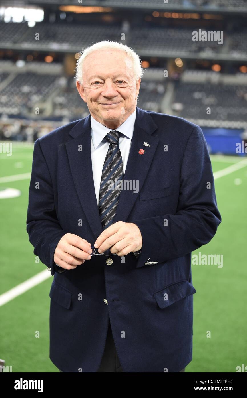 Arlington, Texas, USA. 11th Dec, 2022. Dallas Cowboys owner, president ...