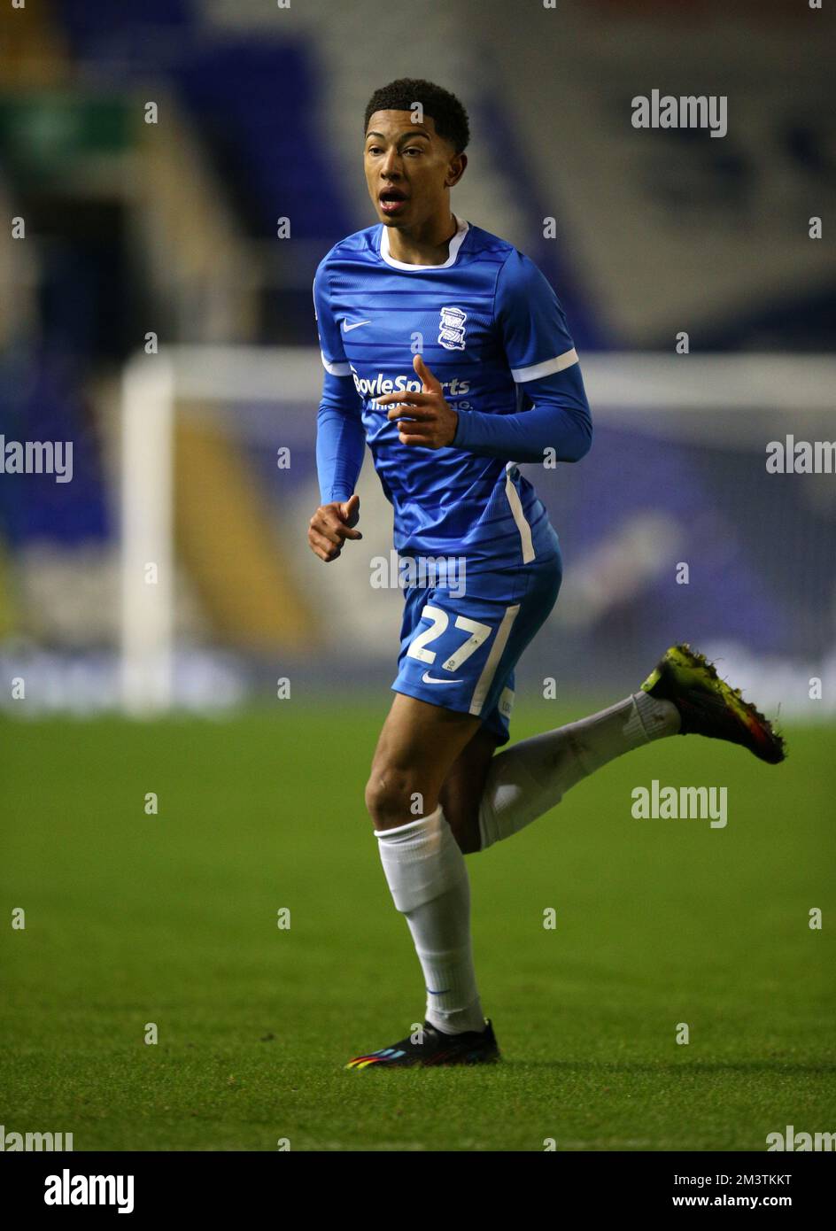 Birmingham City's Jobe Bellingham during the Sky Bet Championship match ...
