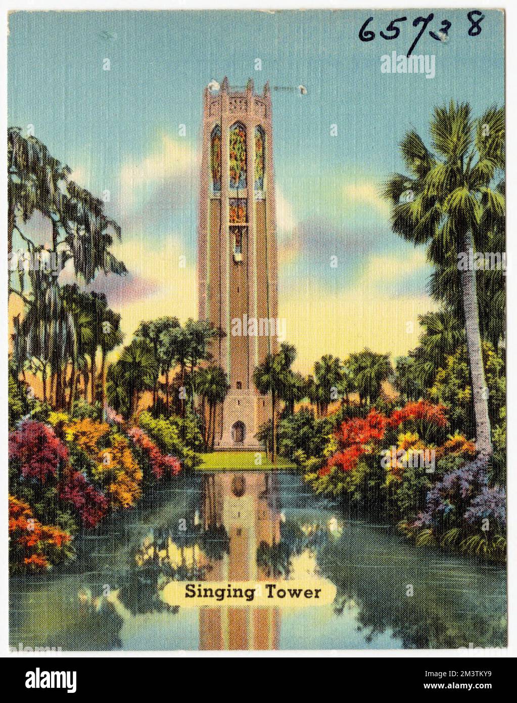 Singing tower , Tichnor Brothers Collection, postcards of the United ...