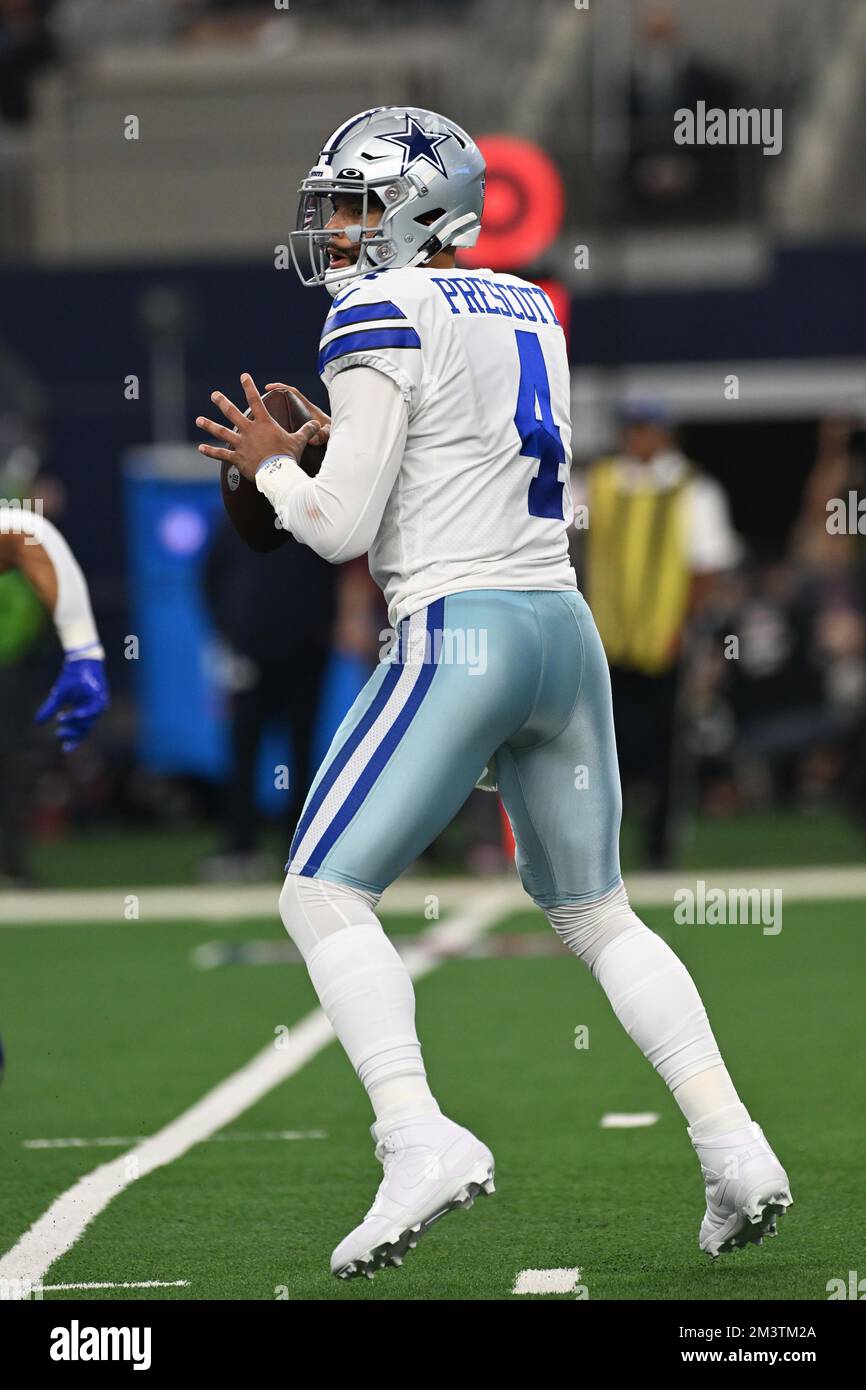 Arlington, Texas, USA. 11th Dec, 2022. Dallas Cowboys quarterback DAK ...