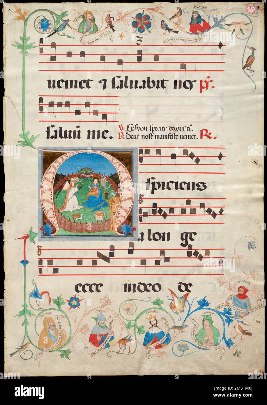 Single leaf from a 15th-century gradual : in Latin ,. Medieval and ...