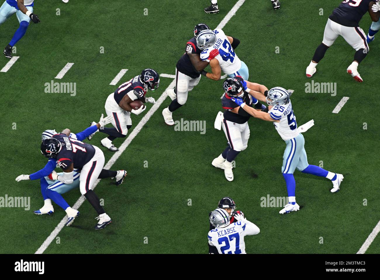 Arlington, Texas, USA. 11th Dec, 2022. Houston Texans running back ...