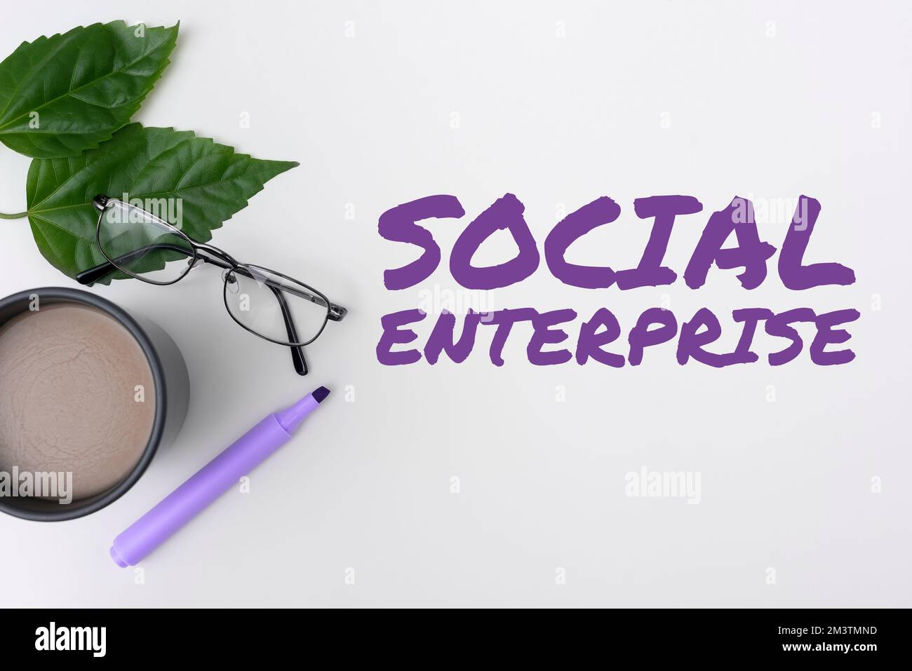 Hand writing sign Social Enterprise, Concept meaning Business that ...