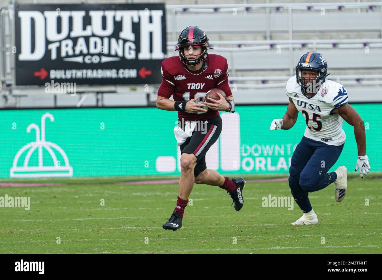 Orlando, Florida, USA, December 16, 2022, Troy Trojans Quaterback ...