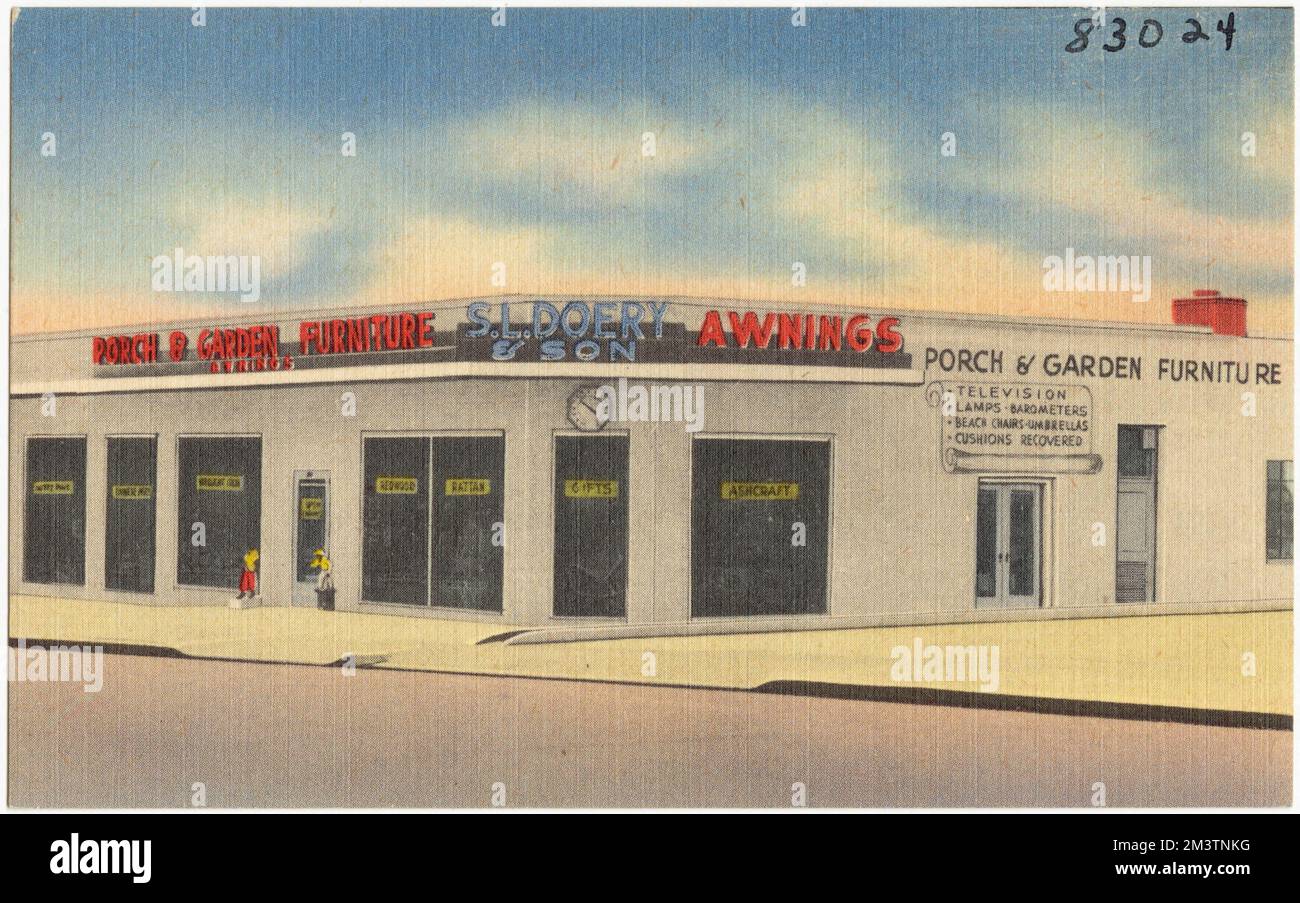 S.L. Doery & Son , Commercial facilities, Tichnor Brothers Collection ...