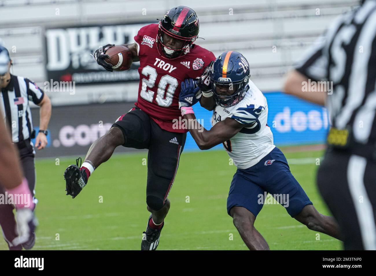 Orlando, Florida, USA, December 16, 2022, Troy Trojans running back DK ...