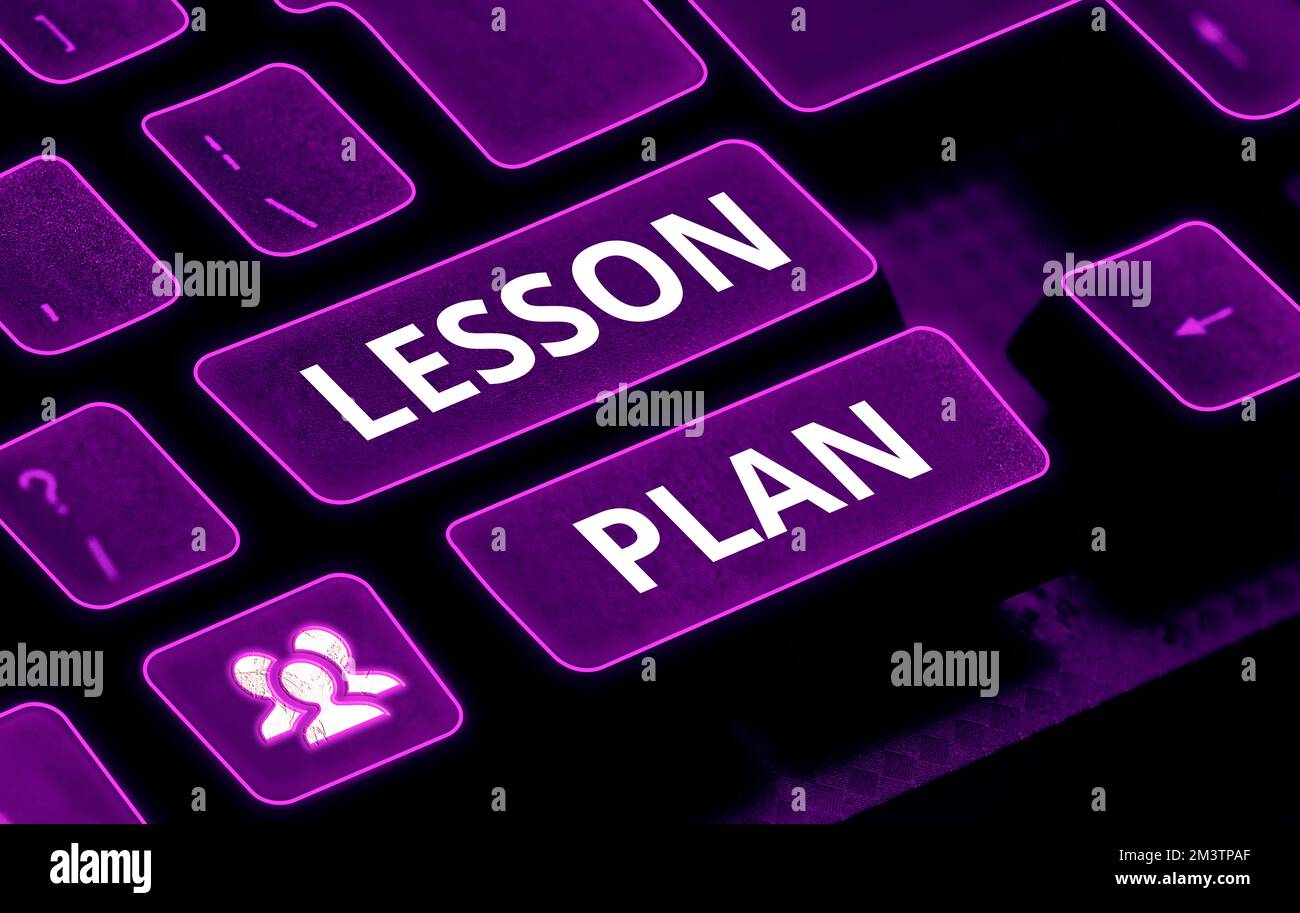 Inspiration showing sign Lesson Plan. Business overview a teacher's ...