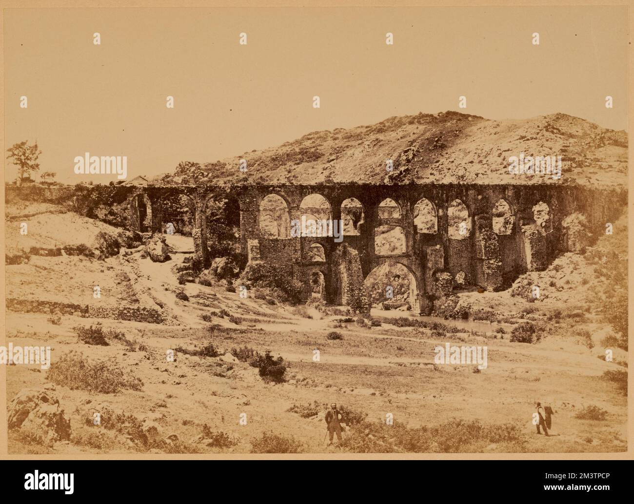 Smyrna. Tthe great aqueducts over the River Meles , Archaeological ...