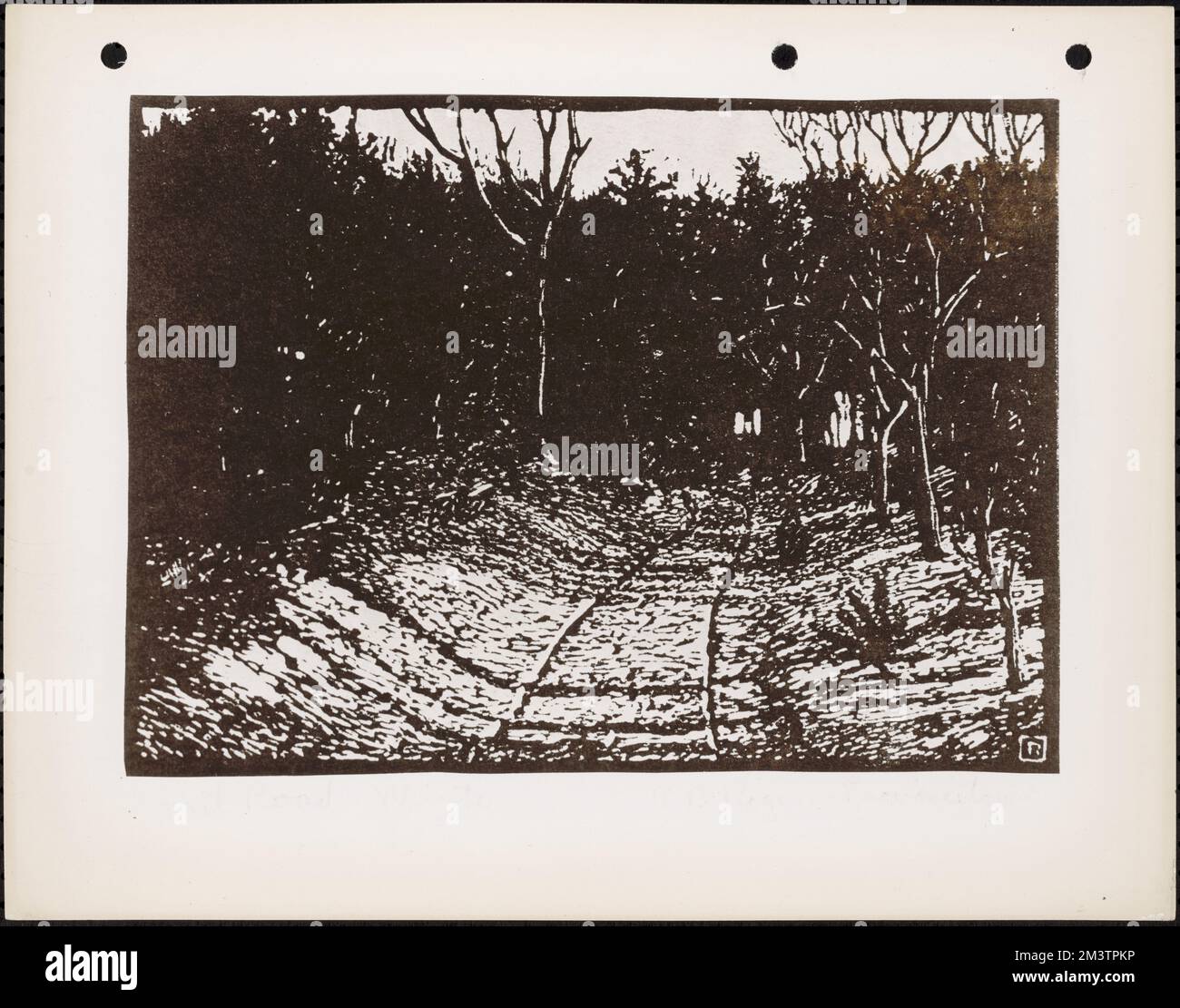 Snail Road , Roads. The Massachusetts WPA Federal Art Project ...