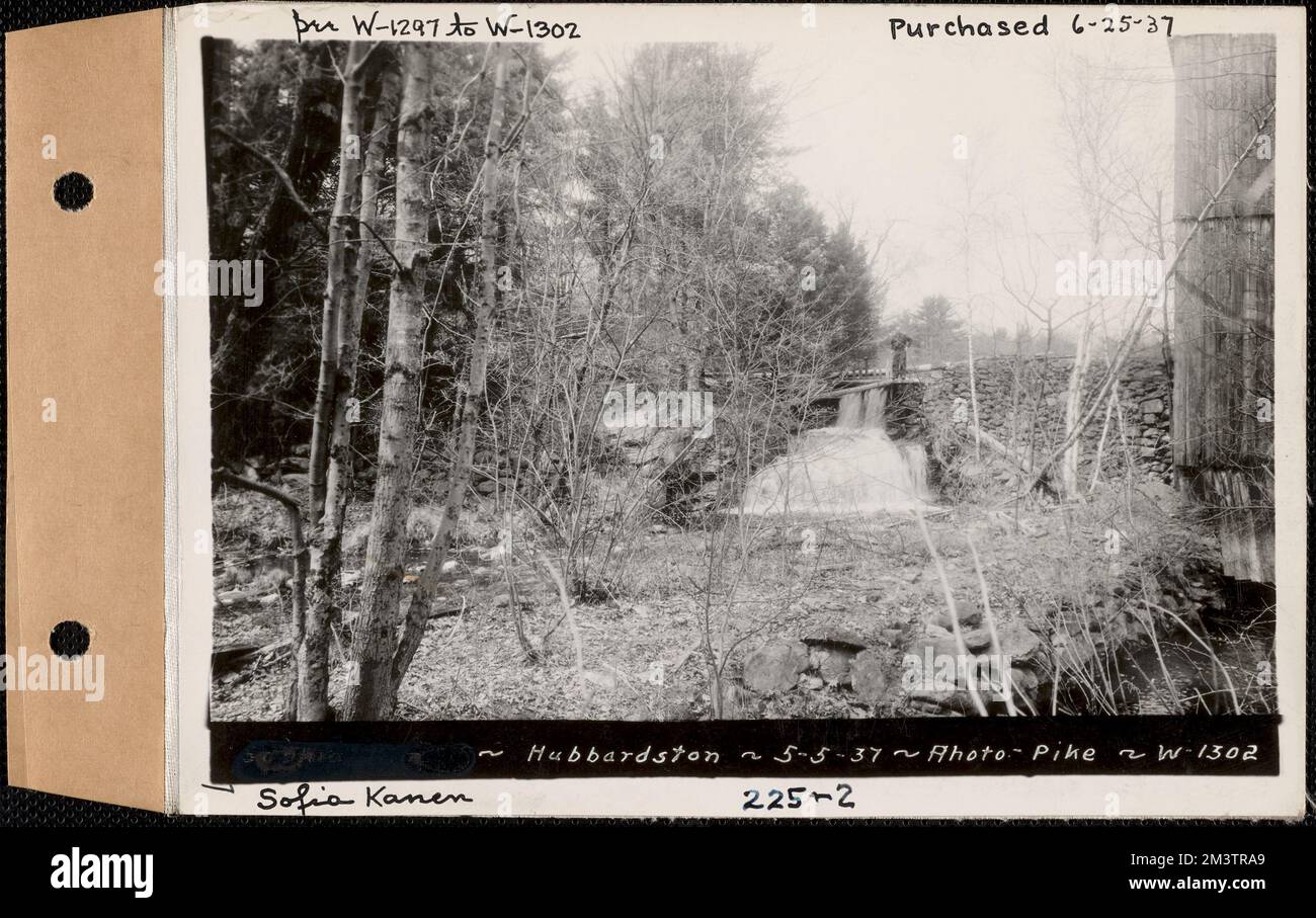 Sofia Kanen, dam [at mill], Hubbardston, Mass., May 5, 1937 : Purchased ...