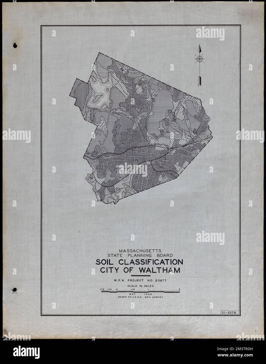 Soil Classification City of Waltham , Roads, Cities and towns, Land use ...
