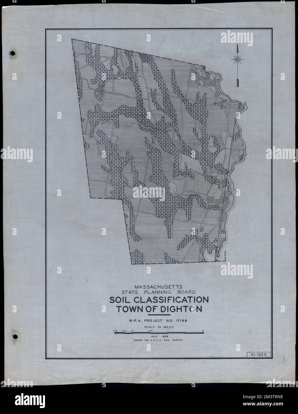 Soil Classification Town of Dighton , Roads, Cities and towns, Land use ...