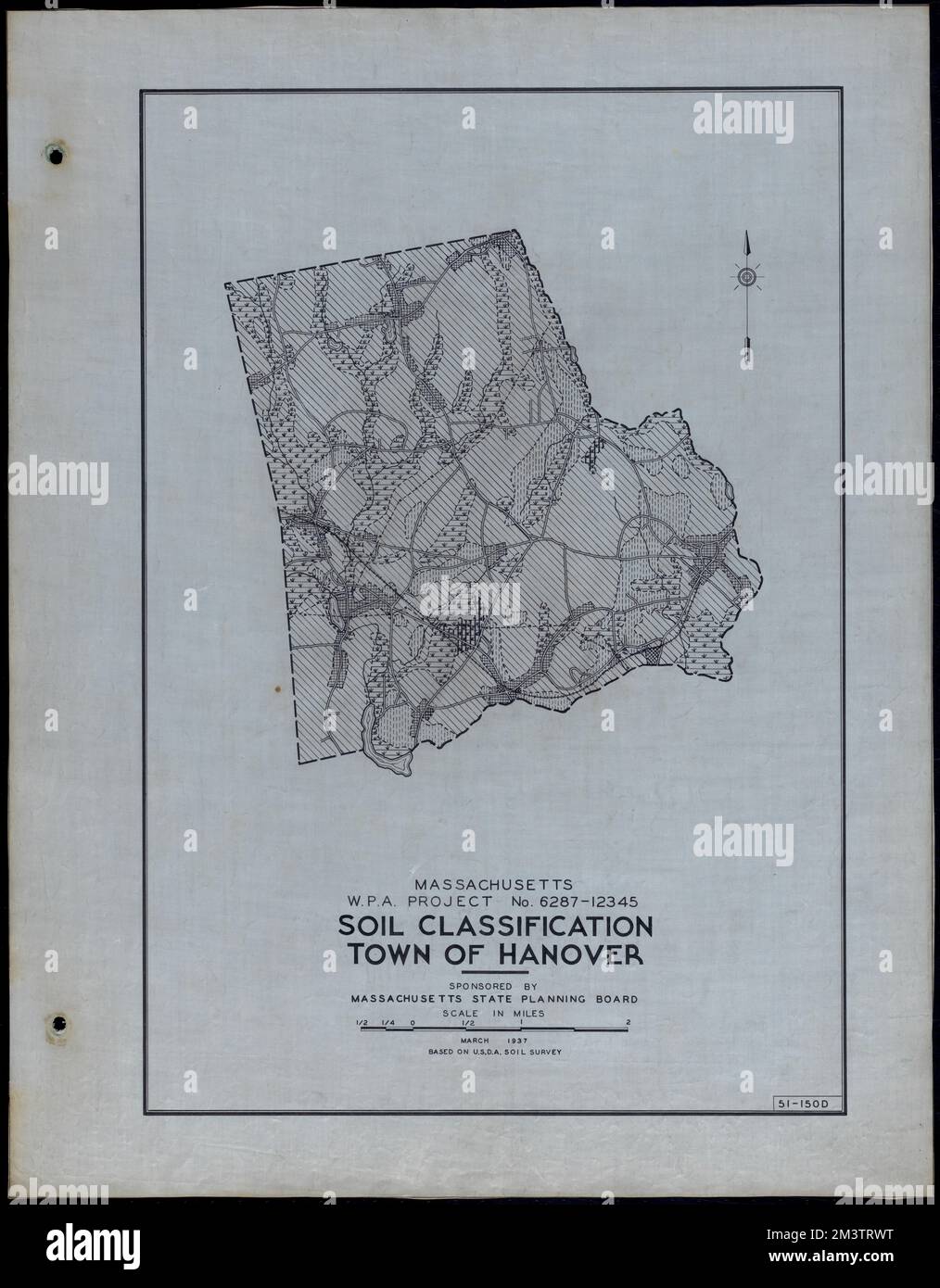 Soil Classification Town of Hanover , Roads, Cities and towns, Land use ...
