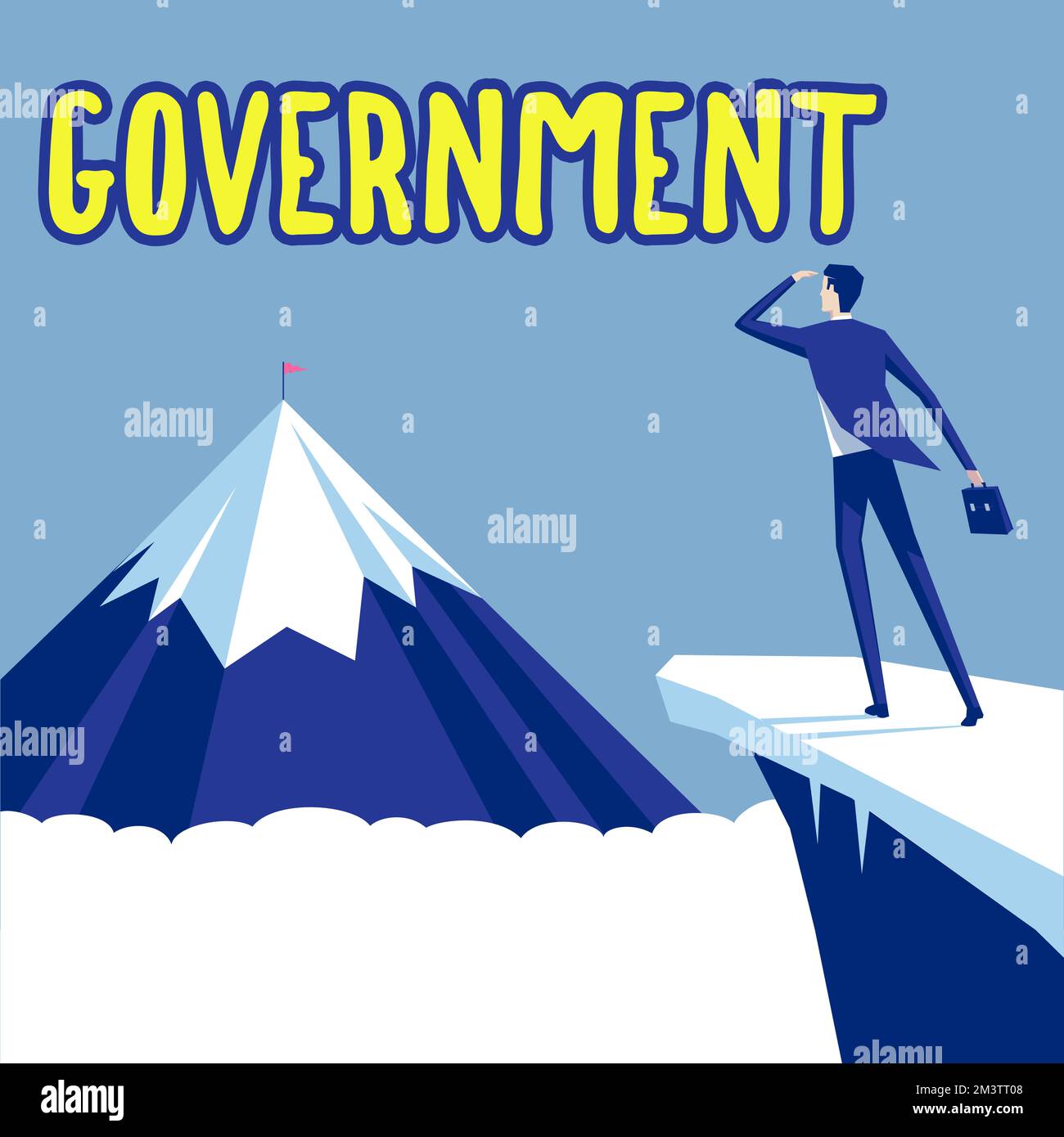 Text sign showing Government. Conceptual photo Group of people with ...