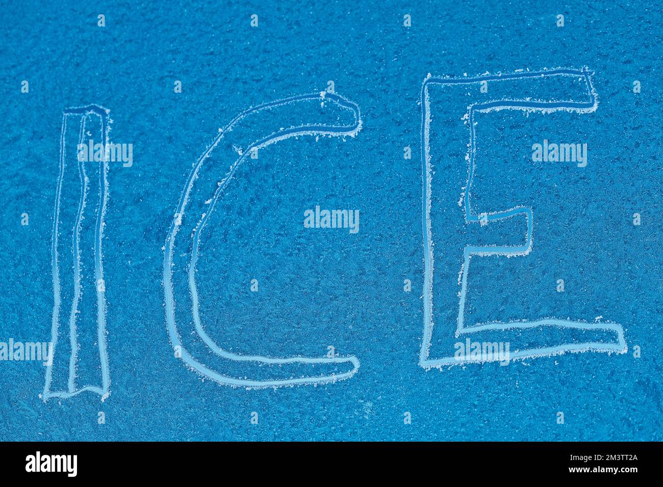 Frozen words hi-res stock photography and images - Alamy