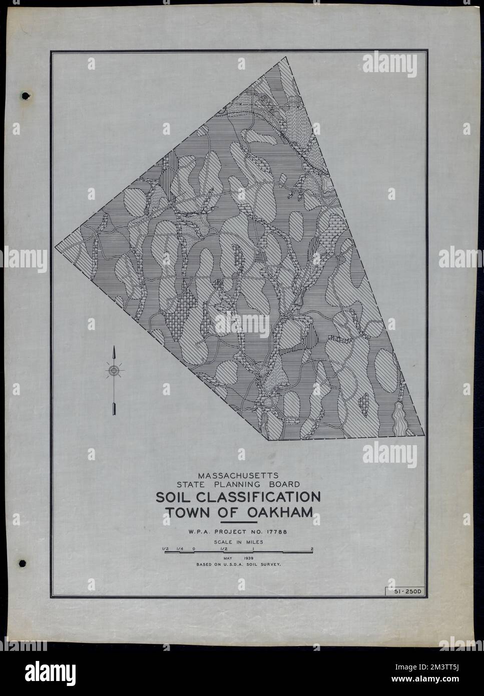 Soil Classification Town of Oakham , Roads, Cities and towns, Land use ...