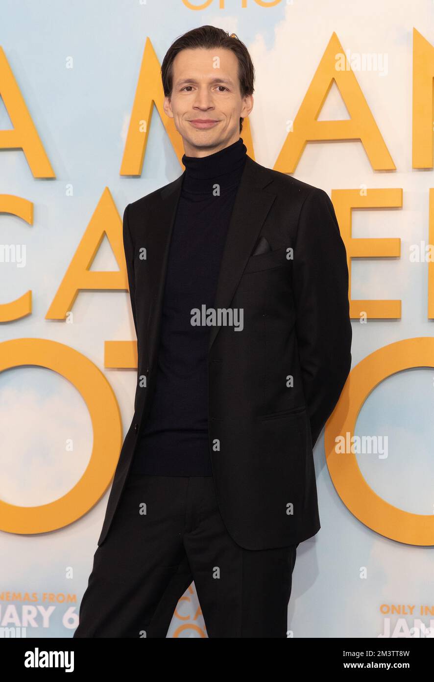 London, UK. 16 December, 2022. Fredrik Wikstrom Nicastro attends A Man ...