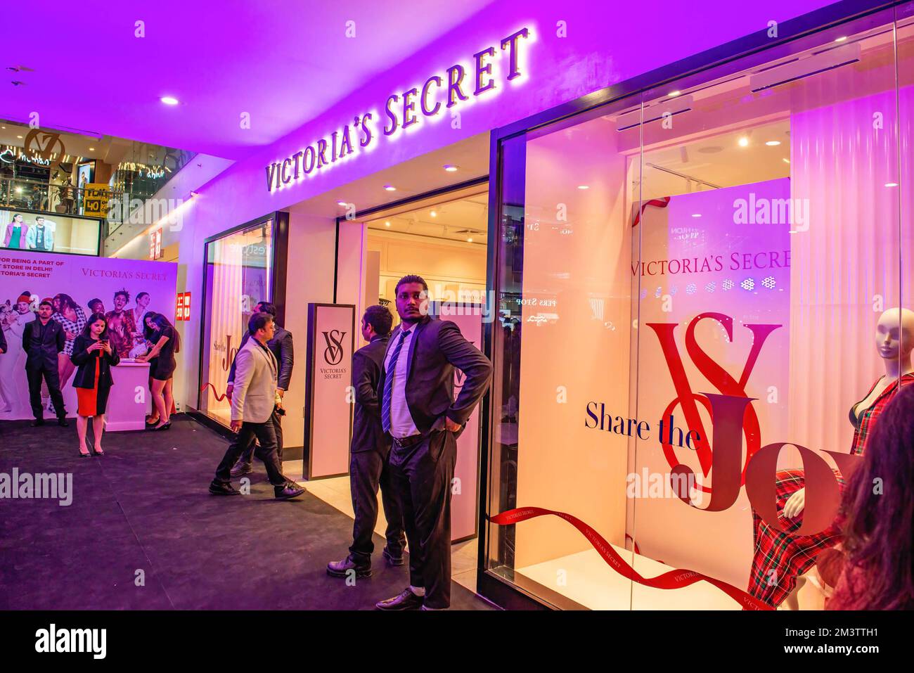 New Delhi, India. 16th Dec, 2022. Newly opened Victoria's Secret first ...
