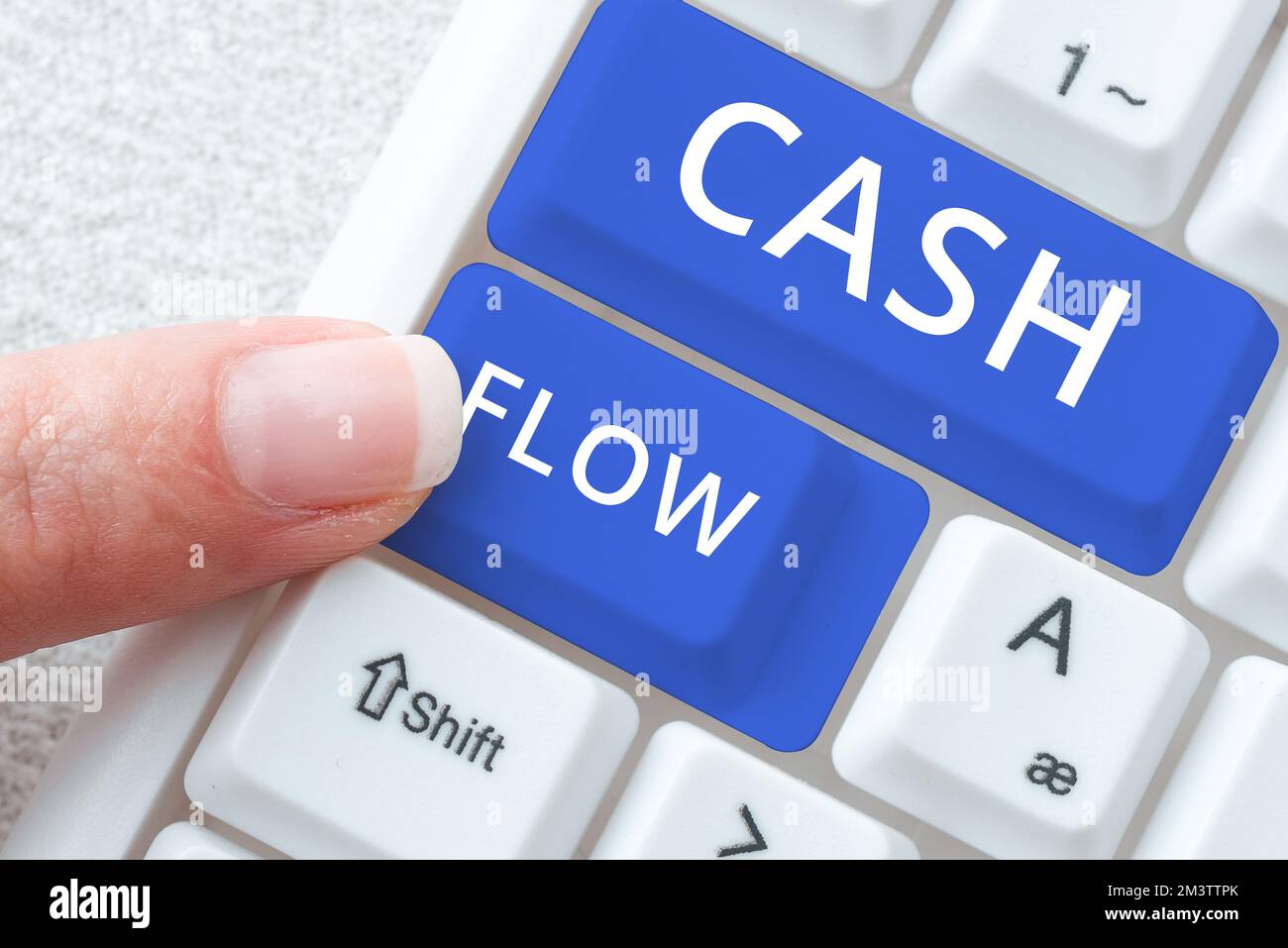 Conceptual display Cash Flow. Word Written on Movement of the money in ...