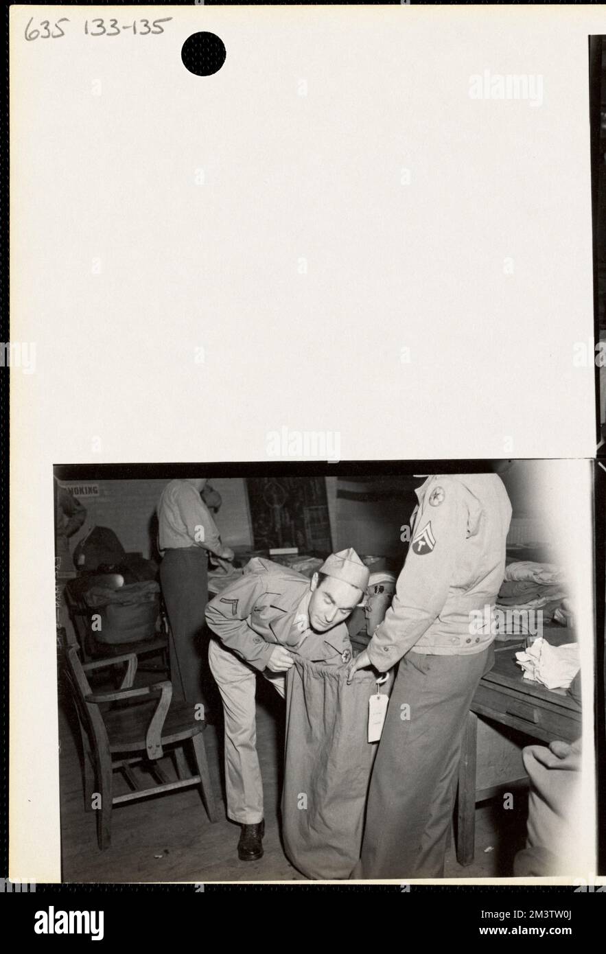 Soldier and supplies , Soldiers, Equipment, Watertown Arsenal Mass ...