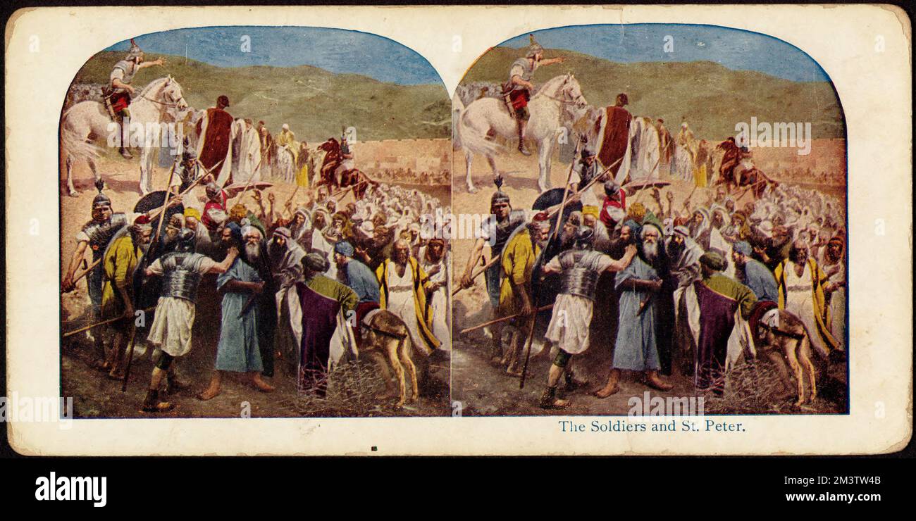 The soldiers and St. Peter , Biblical events, Peter, the Apostle, Saint ...