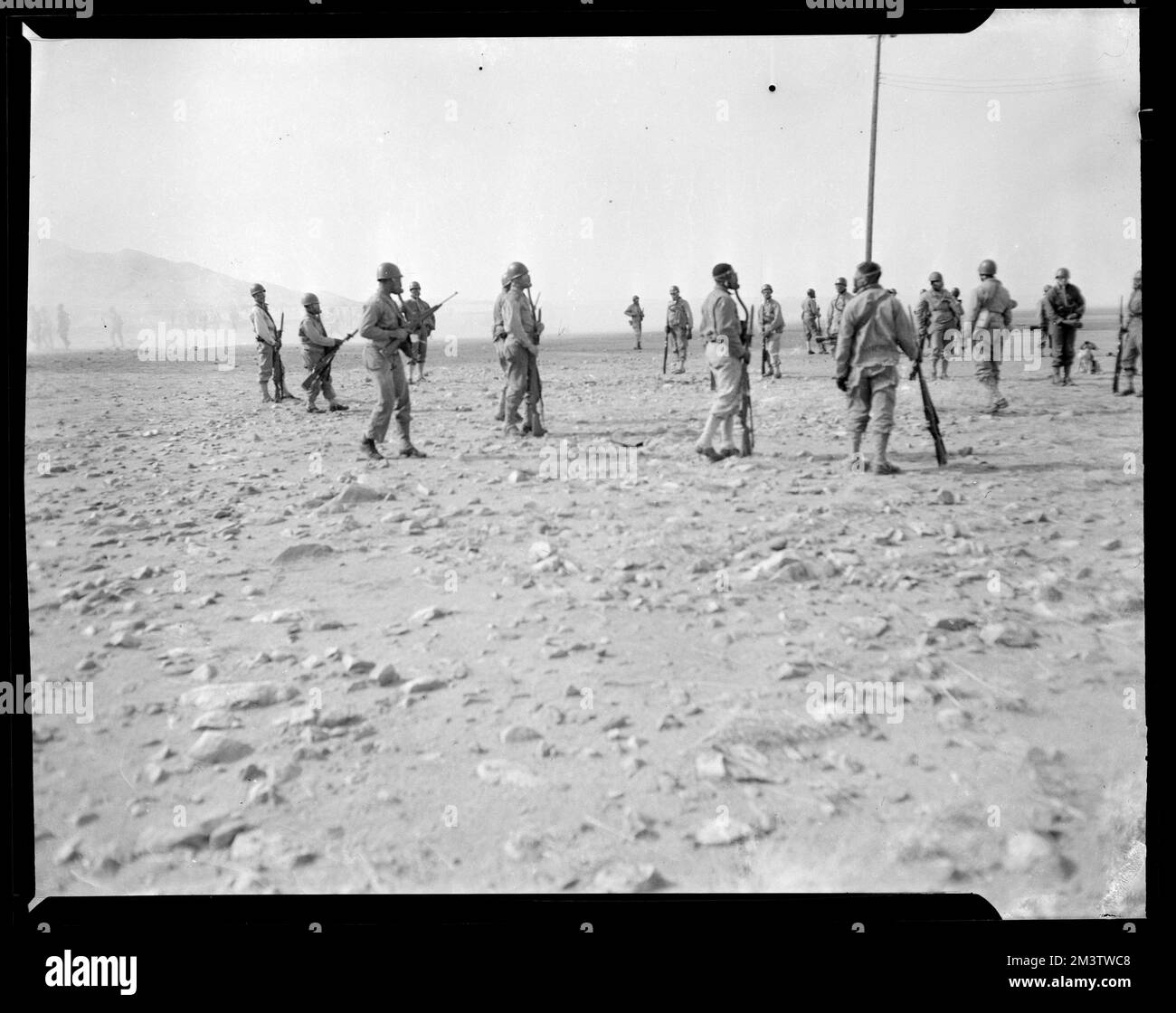 Rifle rifles bayonet bayonets Black and White Stock Photos & Images - Alamy