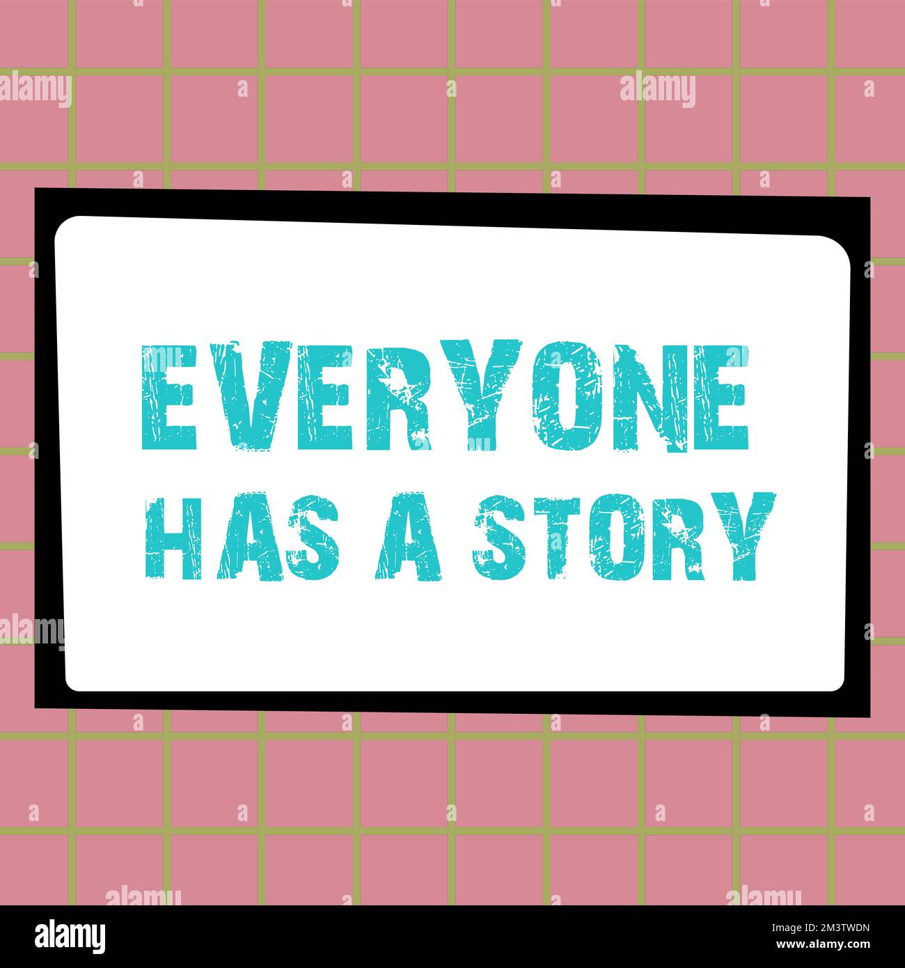 Writing displaying text Everyone Has A Story. Business idea Background ...