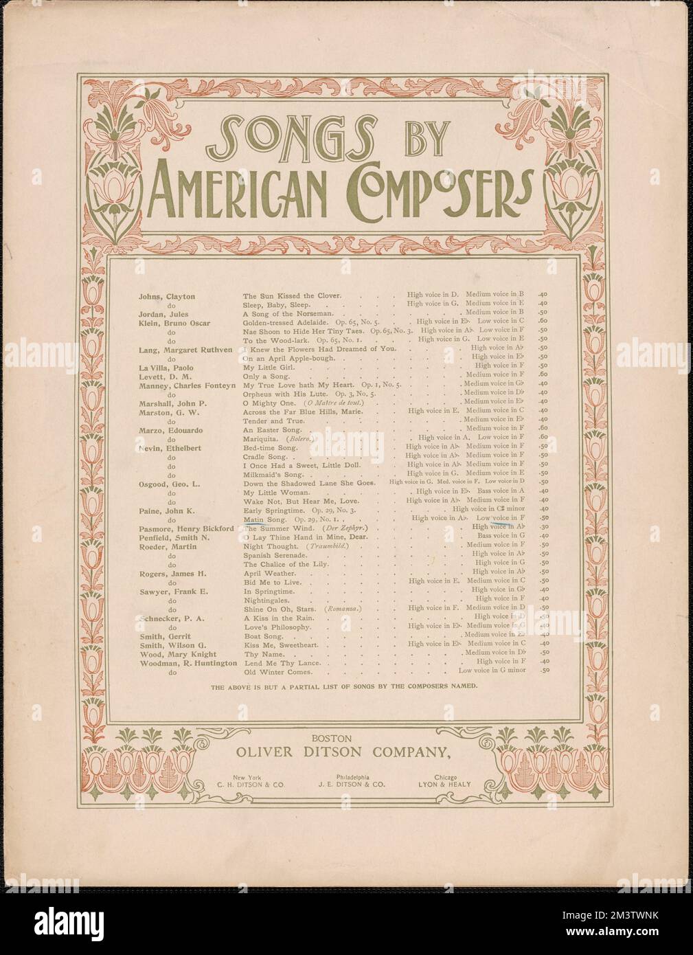 American composers hi-res stock photography and images - Alamy