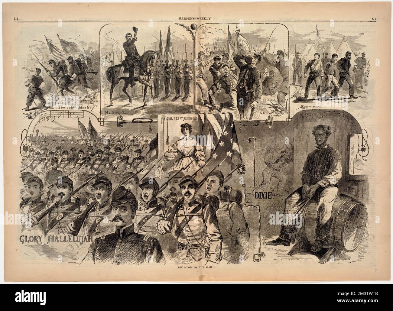 Songs for soldiers hi-res stock photography and images - Alamy