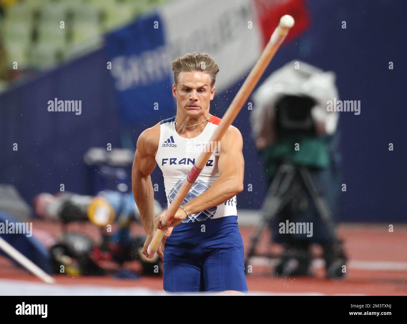 COLLET Thibaut of France MEN'S POLE VAULT FINAL during the European ...