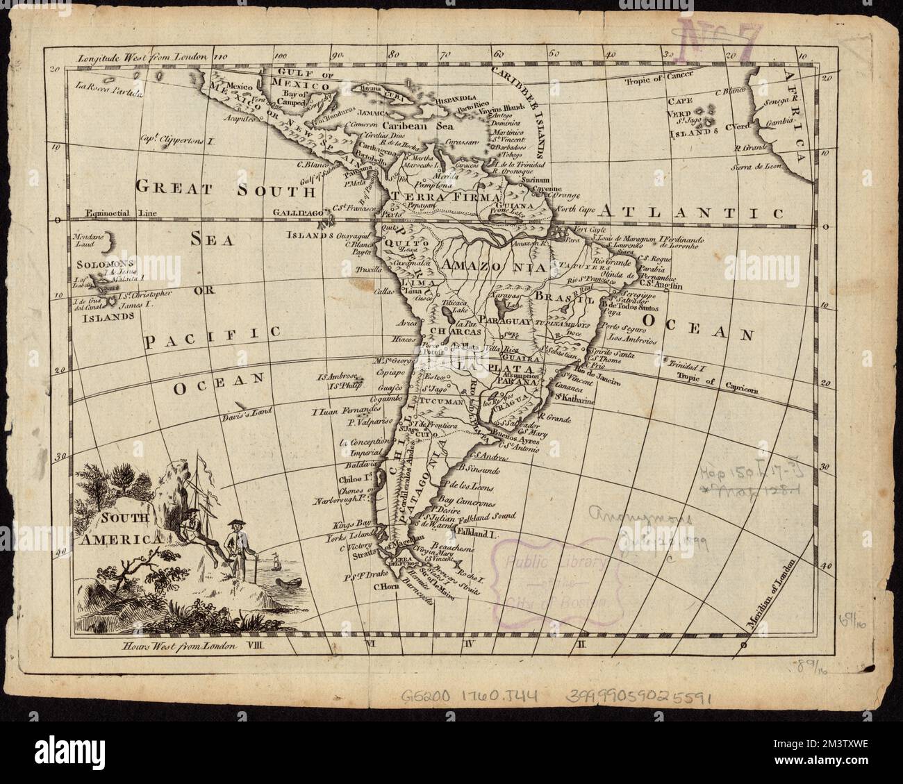 South America , South America, Maps, Early works to 1800, Caribbean ...
