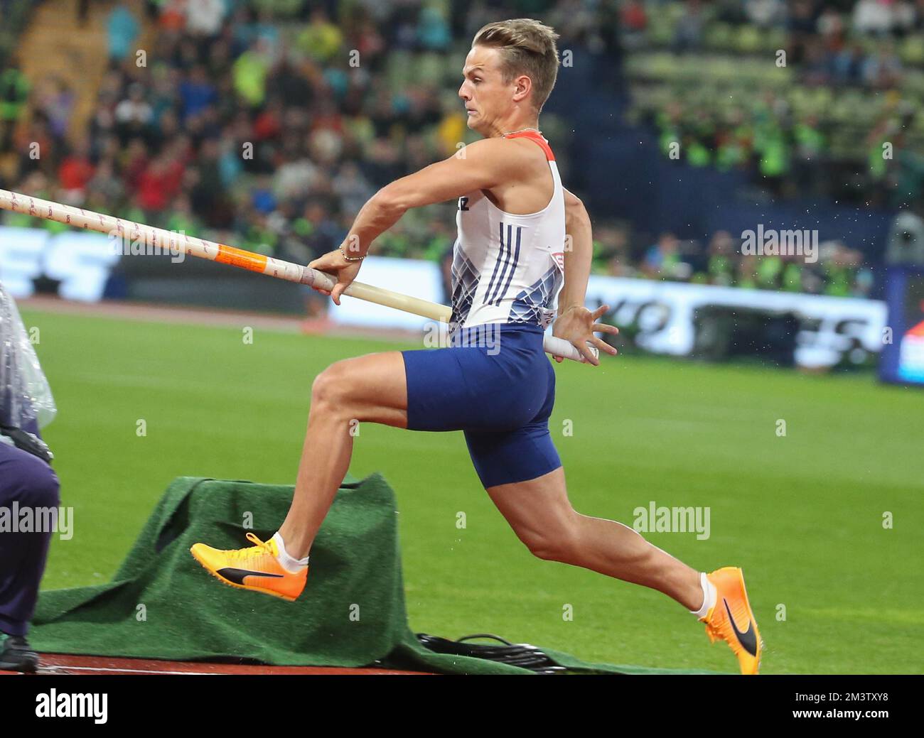 COLLET Thibaut of France MEN'S POLE VAULT FINAL during the European ...