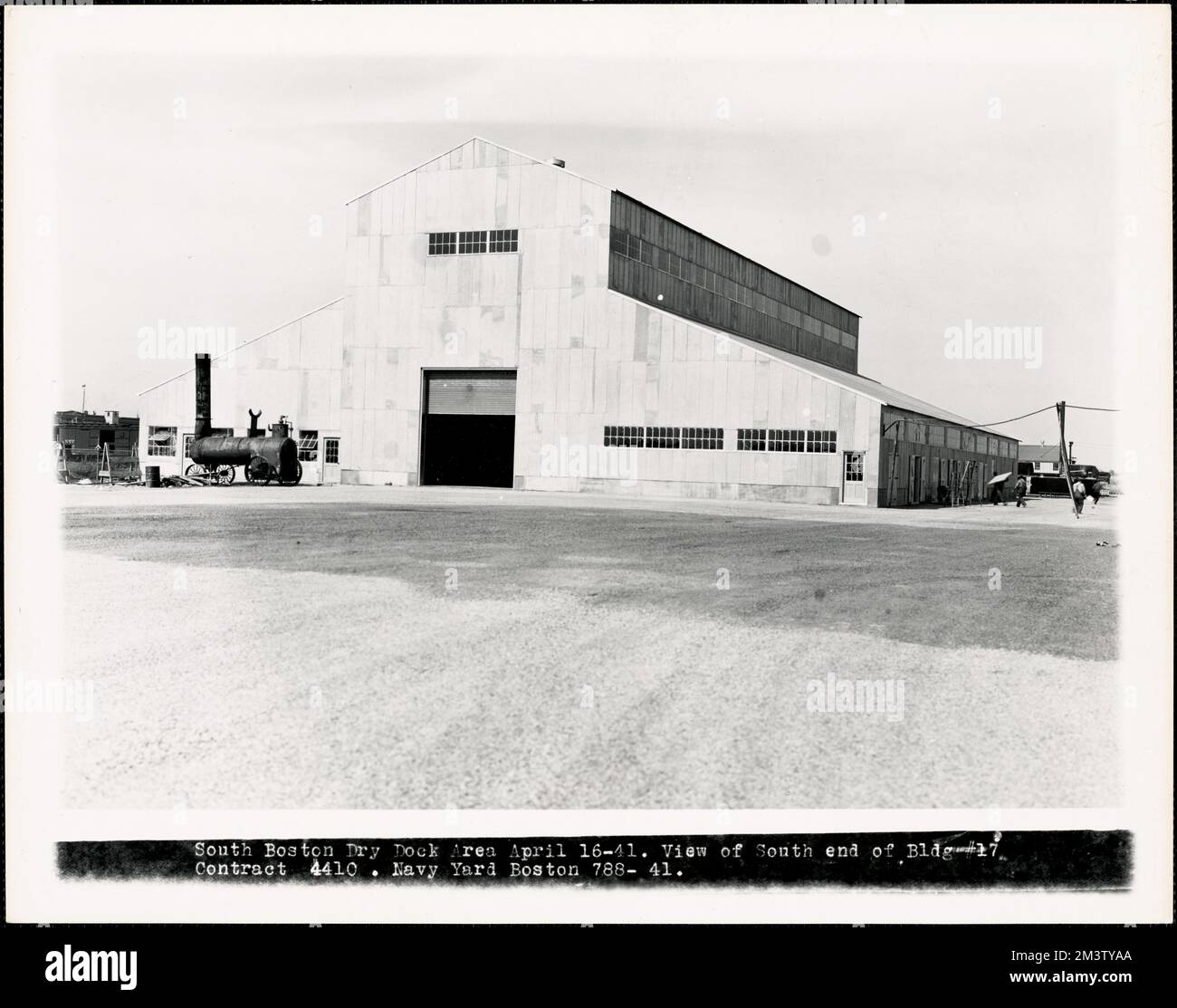 South Boston Dry Dock Area April 16-41 , Naval yards & naval stations ...