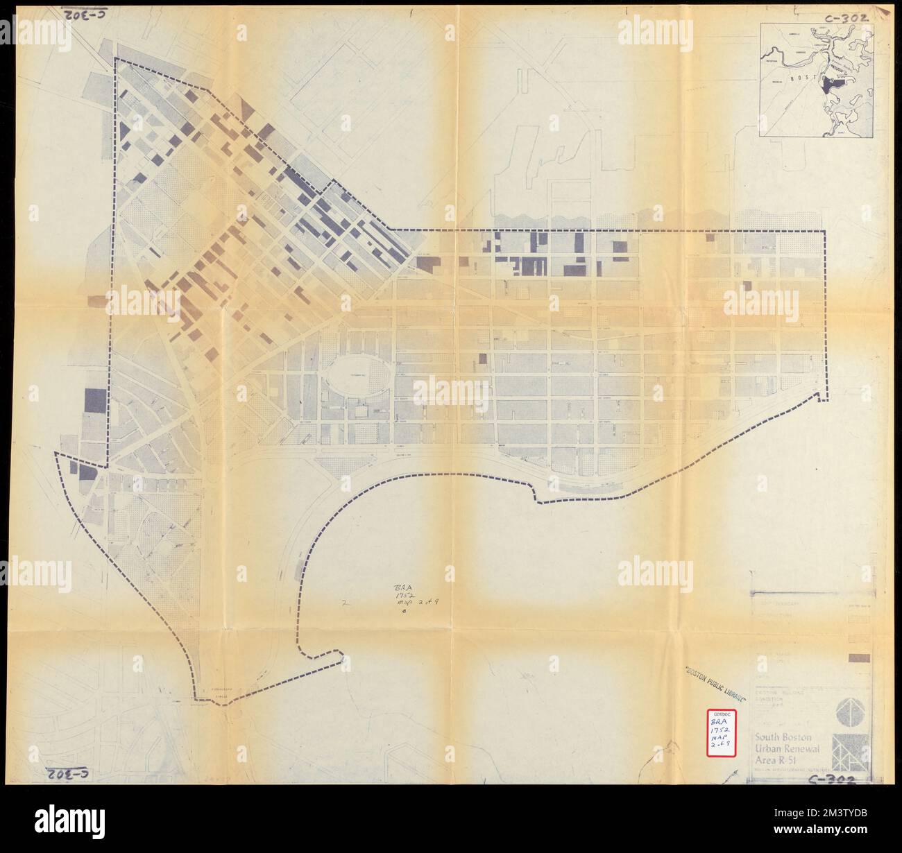 South Boston urban renewal area r-51 : existing building condition ...