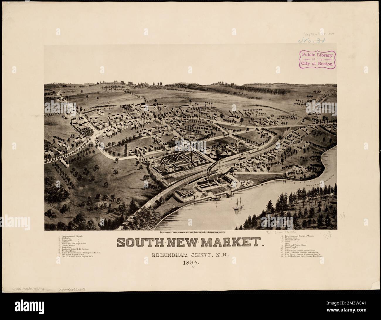 Map of newmarket hi-res stock photography and images - Alamy