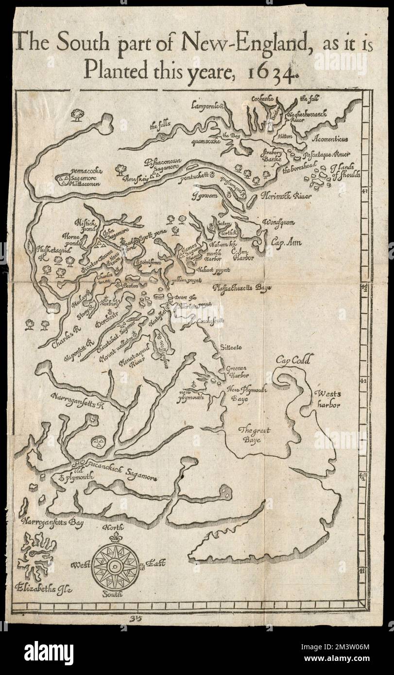 The south part of New England as it planted this yeare, 1634 ...