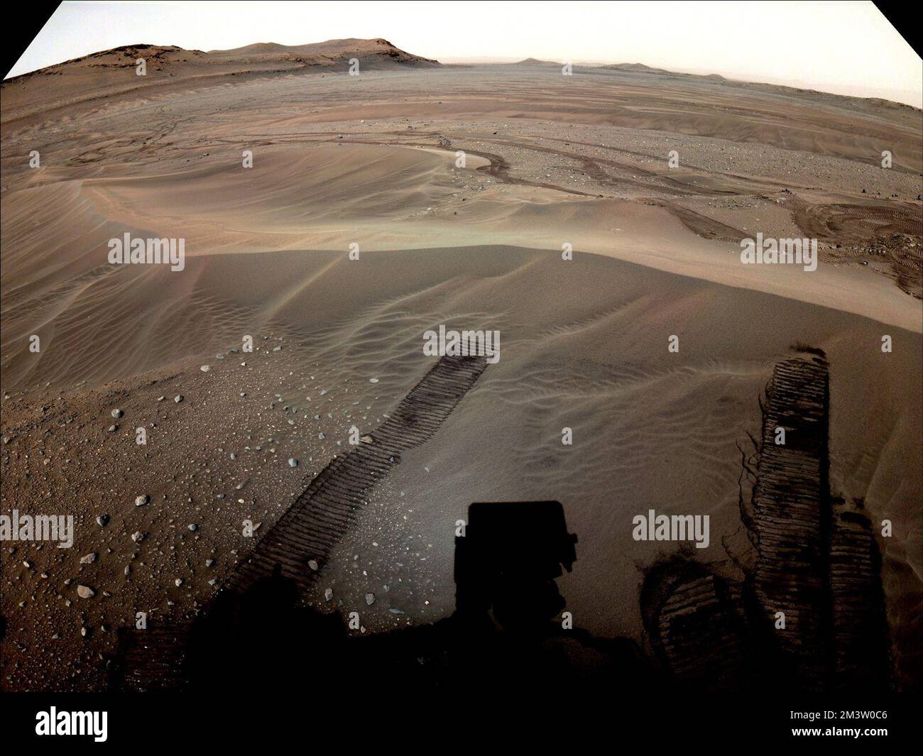 Mars Surface. 16th Dec, 2022. The location where NASA's Perseverance ...