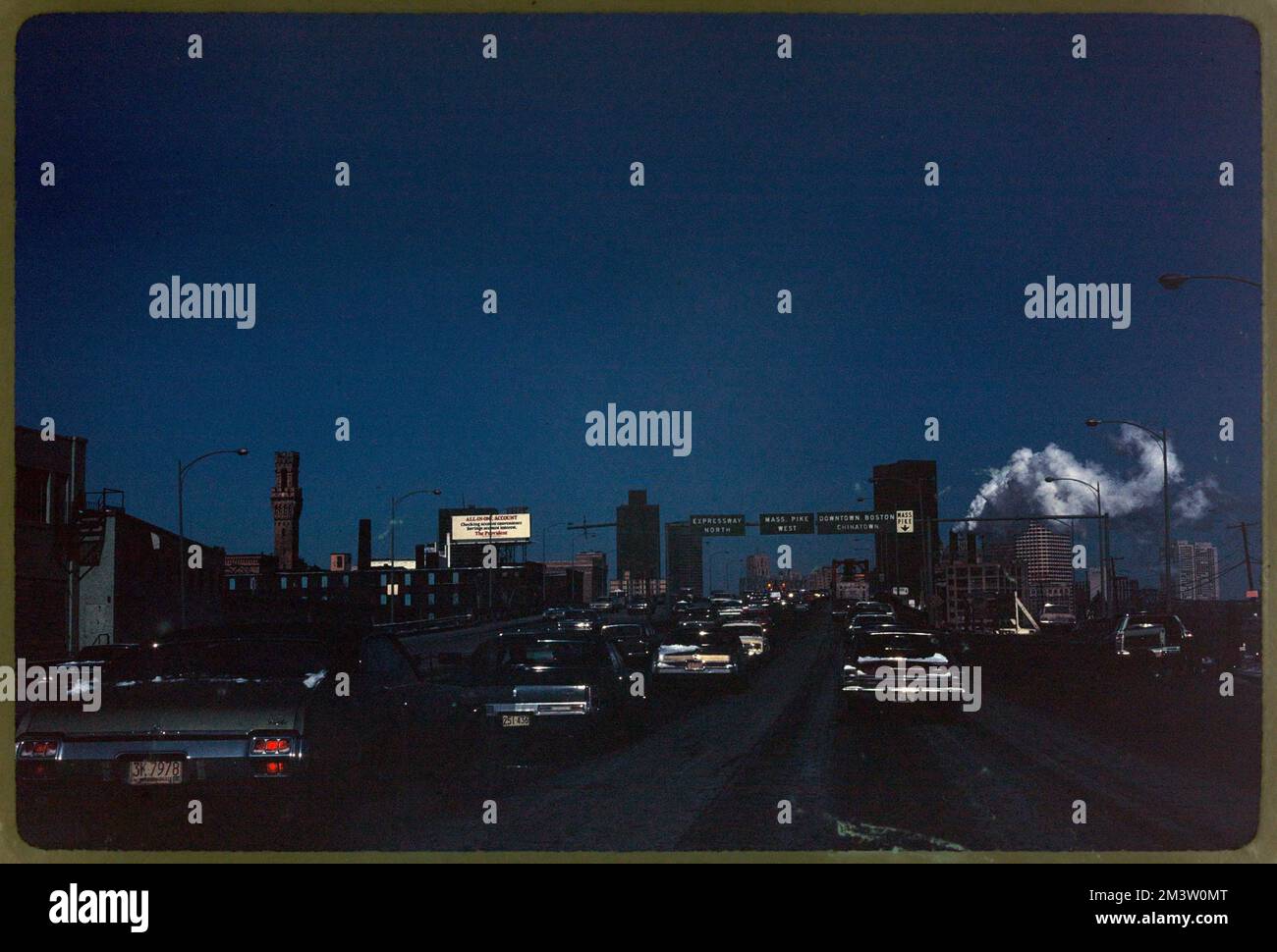 Southeast expressway traffic going toward Boston in autos instead of ...