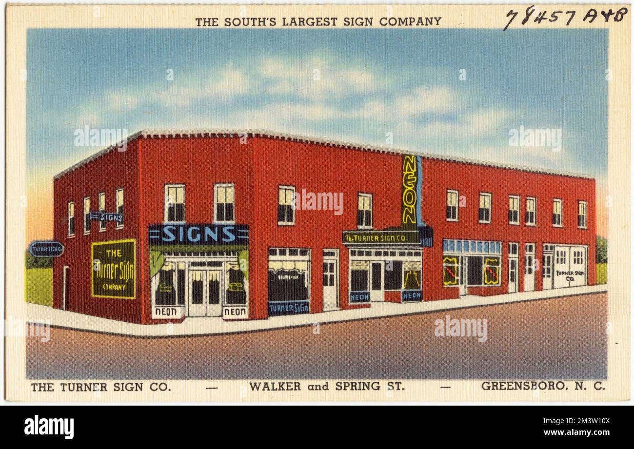 The South's largest sign company, The Turner Sign Co. - Walker and ...