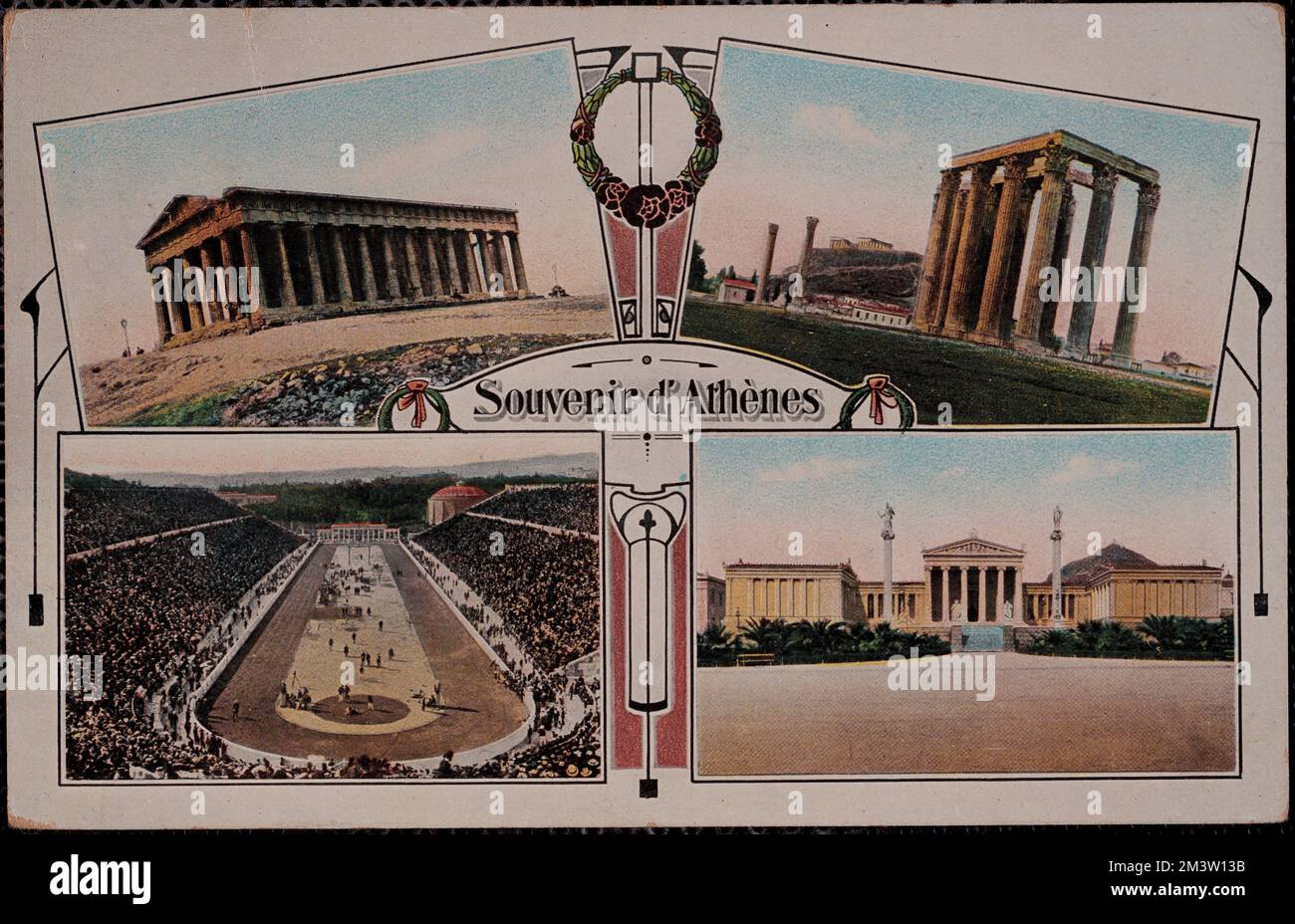 Souvenir d'Athènes , Greek temples, Archaeological sites, Stadiums ...