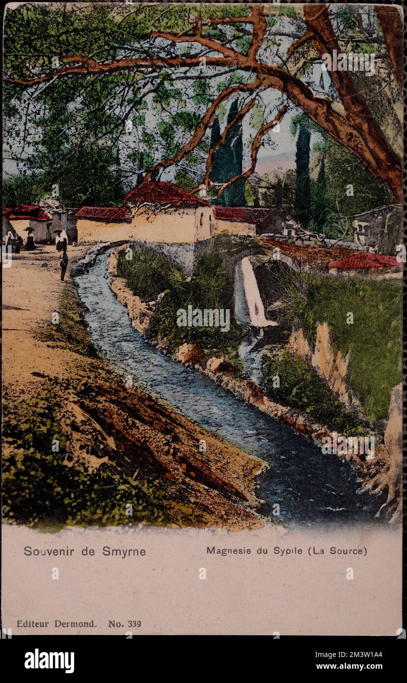 Souvenir de Smyrne. Magnesie du Sypile (la Source) , Rivers. Nicholas ...