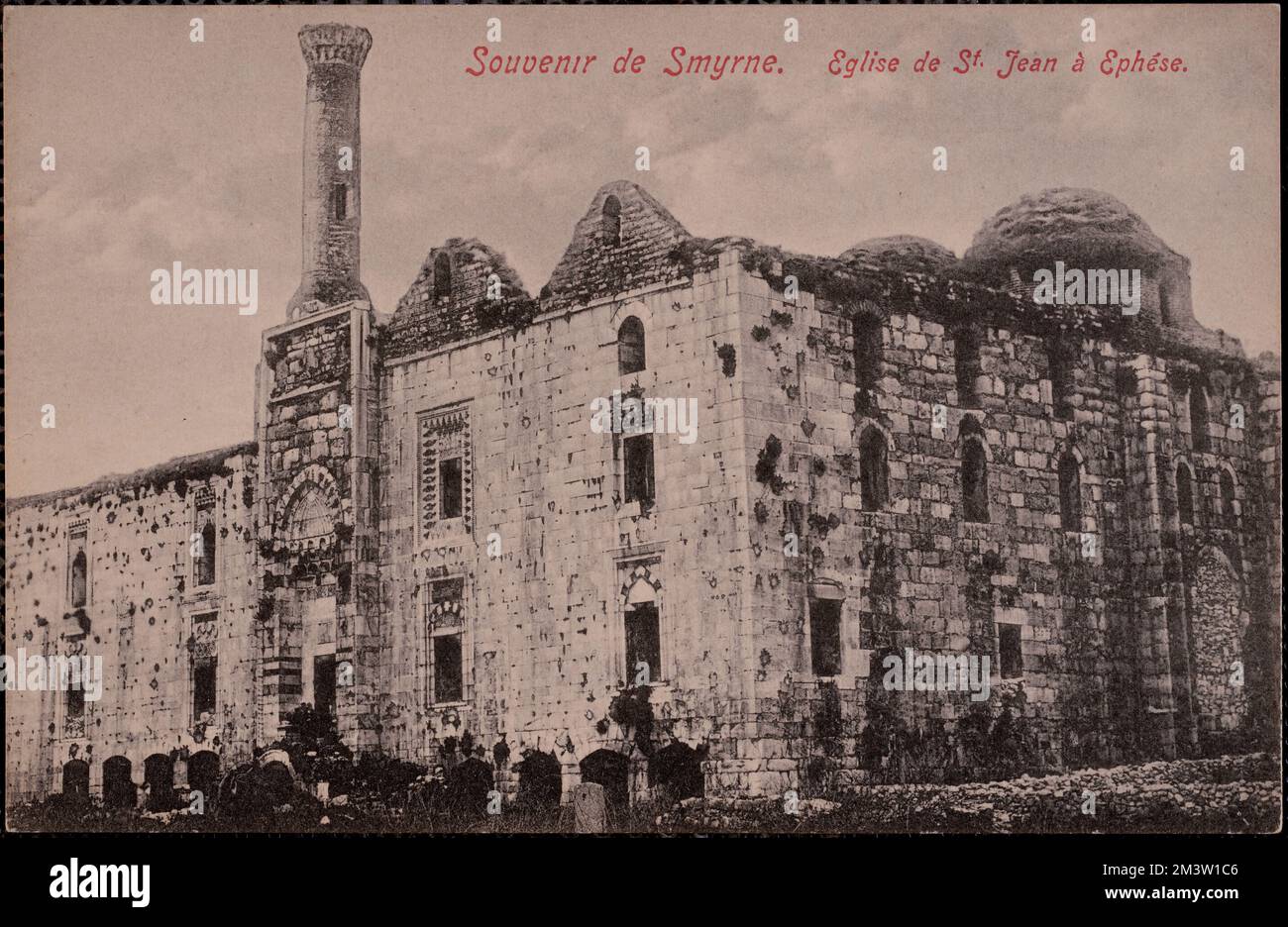Souvenir de Smyrne. Eglise de St. Jean à Ephése , Archaeological sites ...