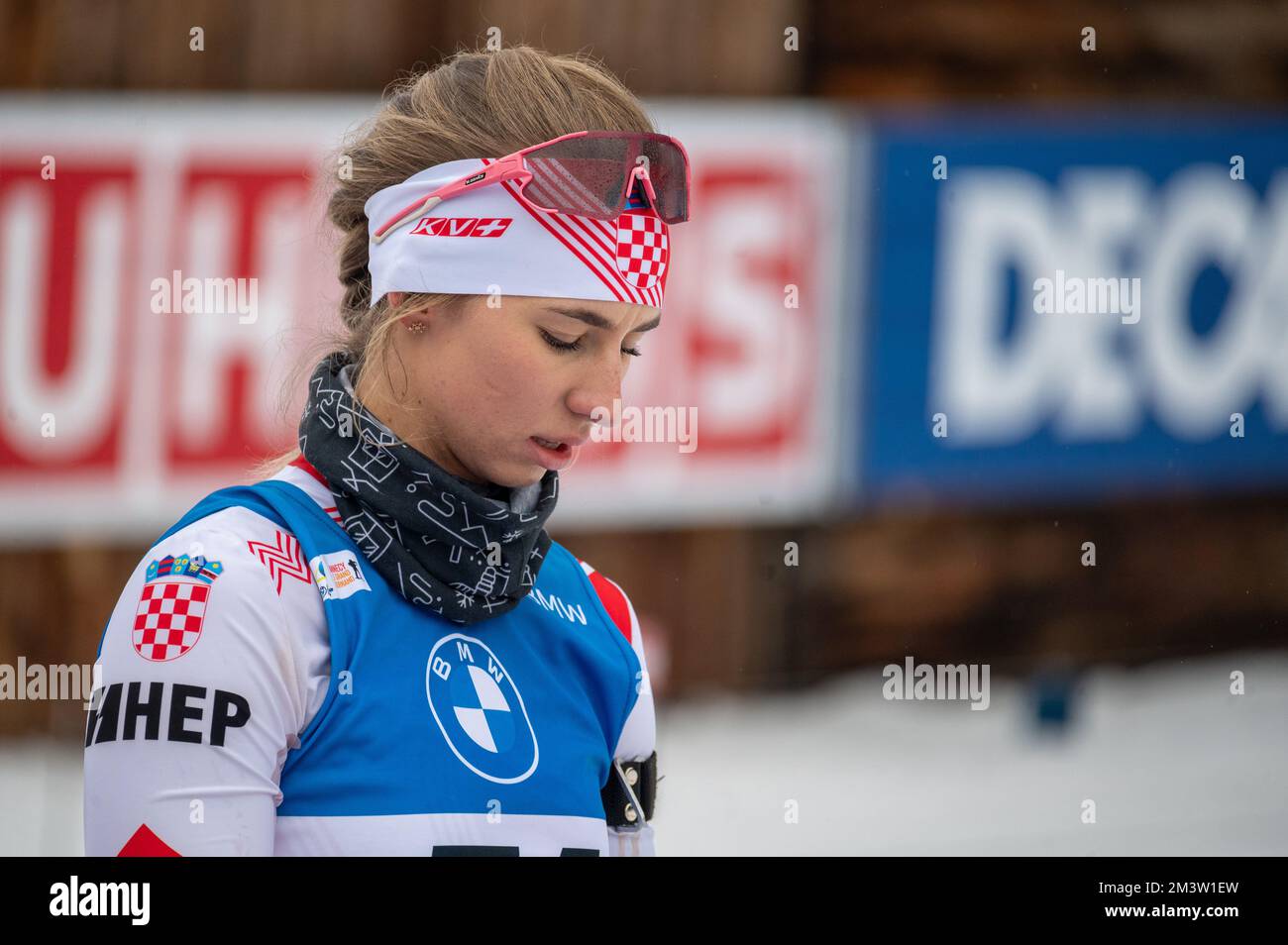 KOZICA Anika during the BMW IBU World Cup 2022, Annecy - Le Grand ...