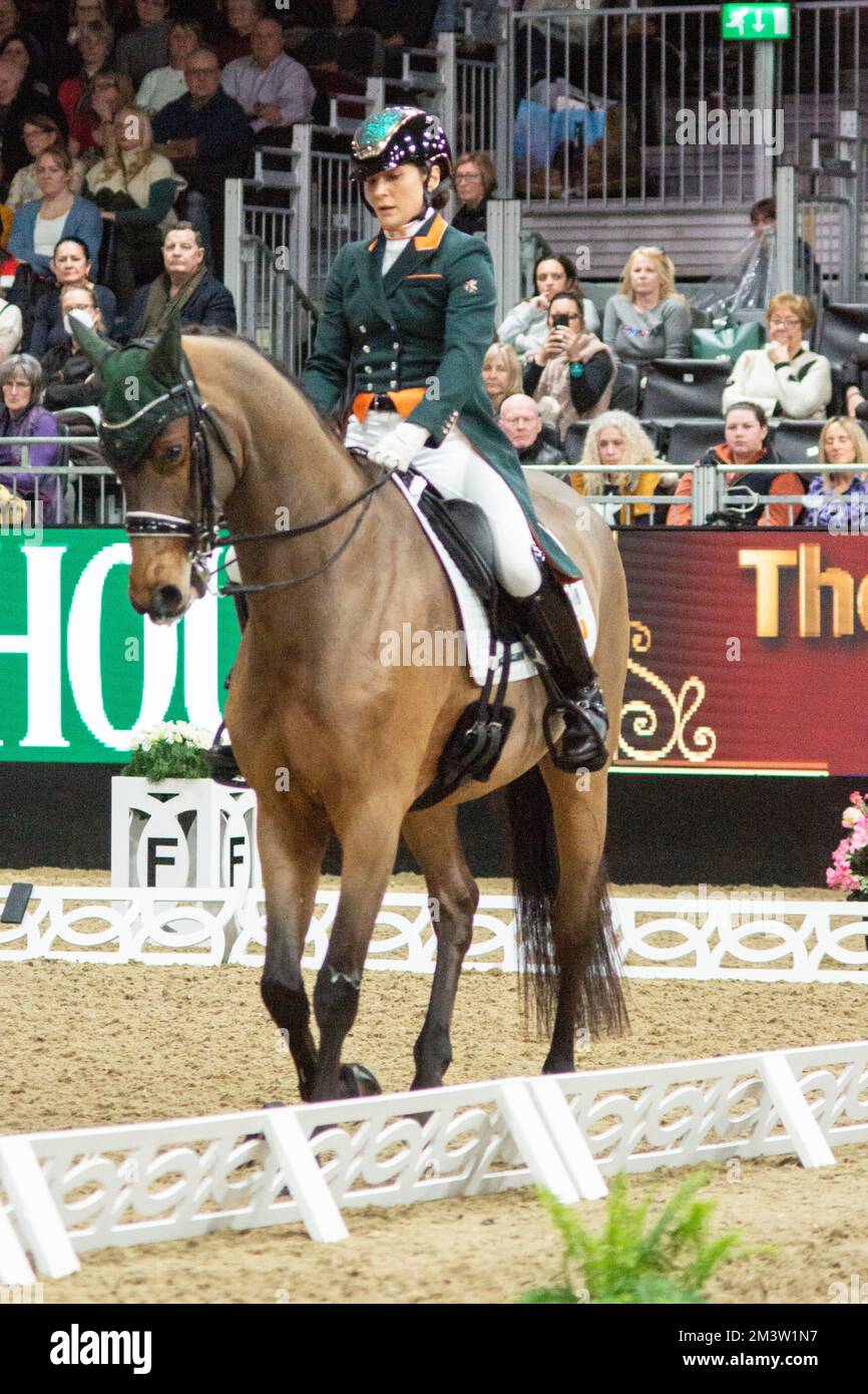 London, UK. 16th Dec, 2022. FEI Dressage Grand prix Freestyle at London ...
