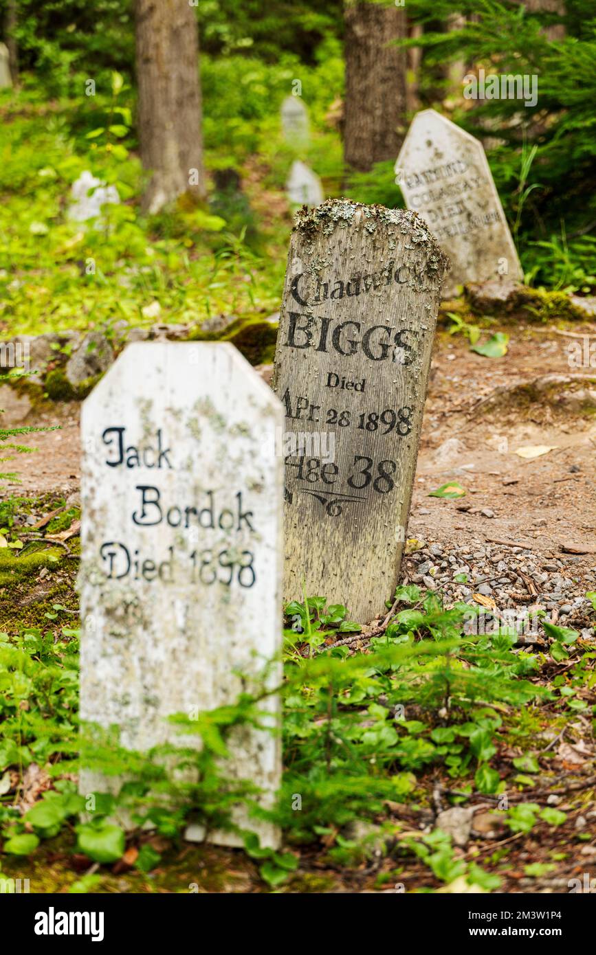 Tombstones & grave markers; Pioneer Cemetery; Gold Rush Cemetery ...